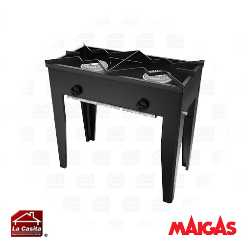 Fogón 2 Platos Altos Maigas - Somos líderes en ventas