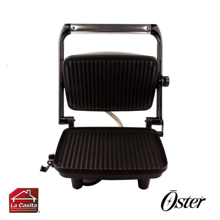 Plancha Panini Parrilla Acanalada Oster - Somos líderes en ventas
