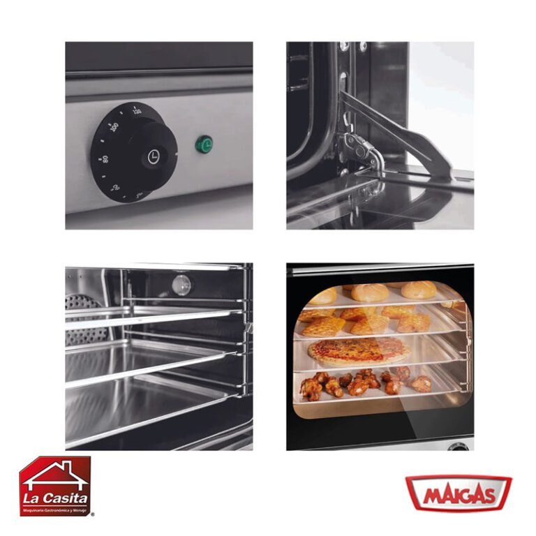 Horno Convector Eléctrico 4A Humidificador + Grill Maigas - Somos ...